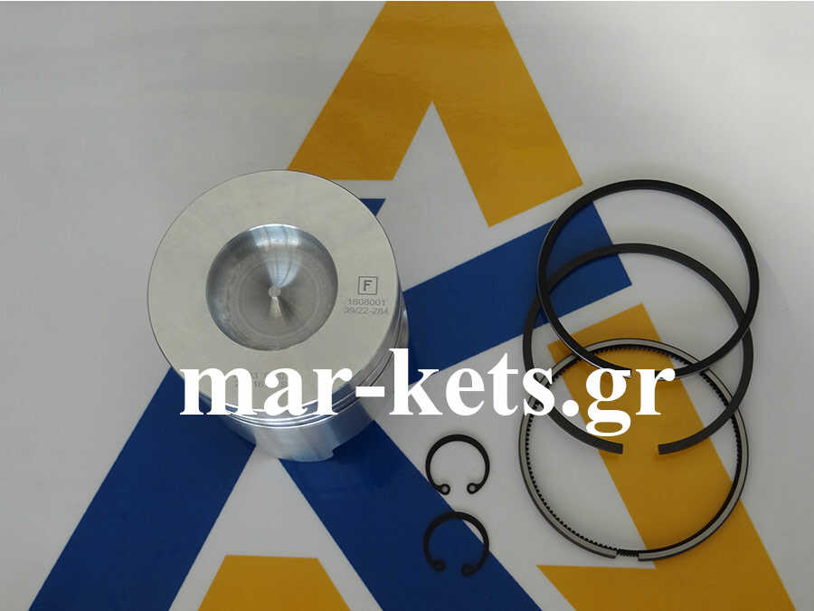 Έμβολο + ελατήρια 80mm (STD) RUGGERINI RD80, RD81 – ACME ADN37 ...
